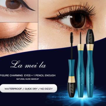 Lameila Dual 2In1 3D Lashes Pump Up Mascara Waterproof 5g 746 | Shopee ...