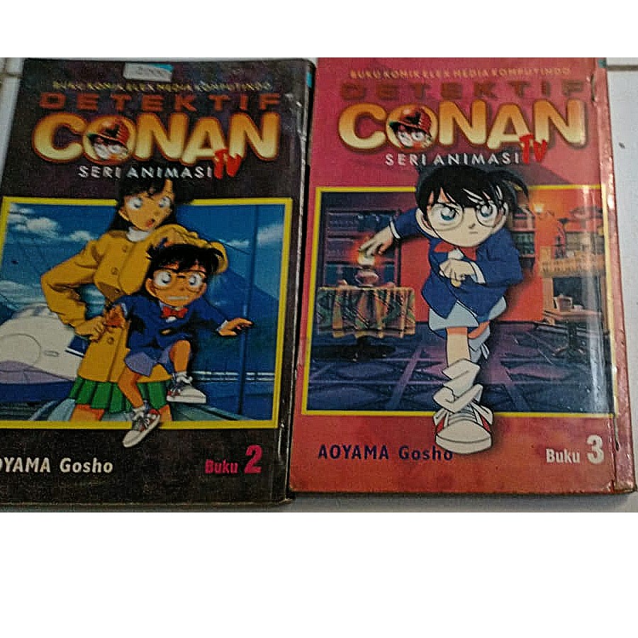 Conan comics, colored tv animation, Japanese anime manga comic | Shopee ...