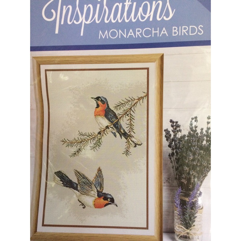 Monarcha Bird cross stitch pattern only!!! | Shopee Philippines