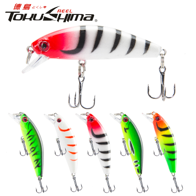 Fishing Lure 55mm 6.5g Sinking Water Mini Minnow Hard Lure Artifical ...