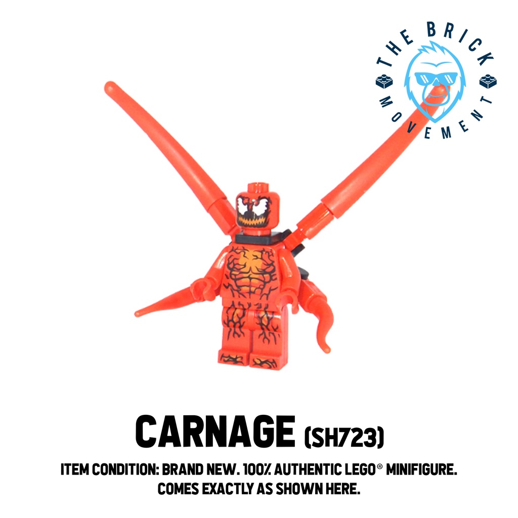 LEGO® MARVEL Carnage Minifigure | Shopee Philippines