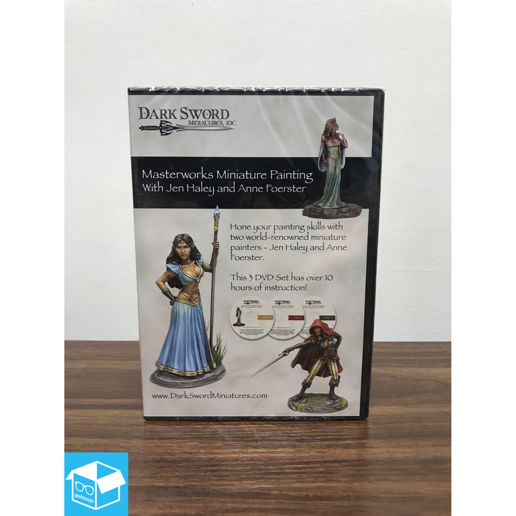 Painting DVDs: Jen Haley & Anne Foerster Masterworks Miniature | Shopee ...