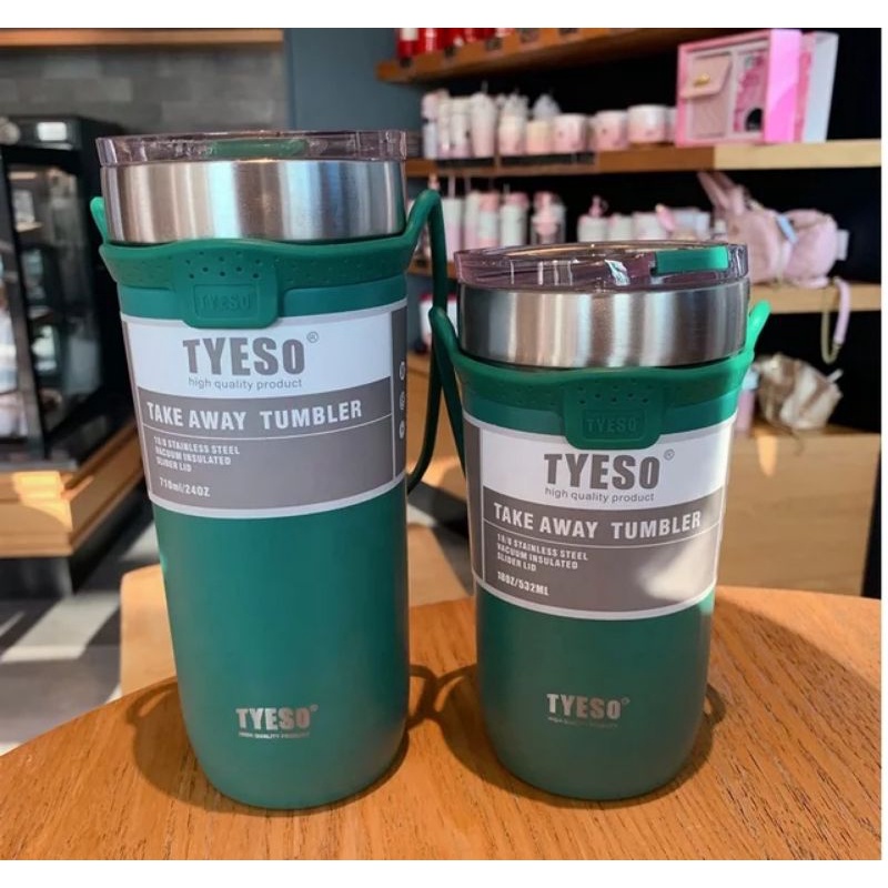 NEW TYESO DESIGN 710ML STRAW NOT INCLUDED (VACUUM INSULATED, HOT AND ...