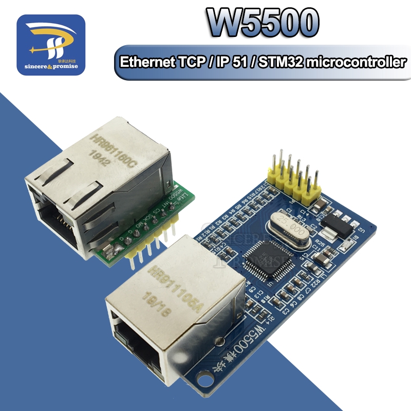 Smart Electronics USR-ES1 SPI to LAN W5500 Ethernet network module hardware TCP / IP 51/STM32 ...