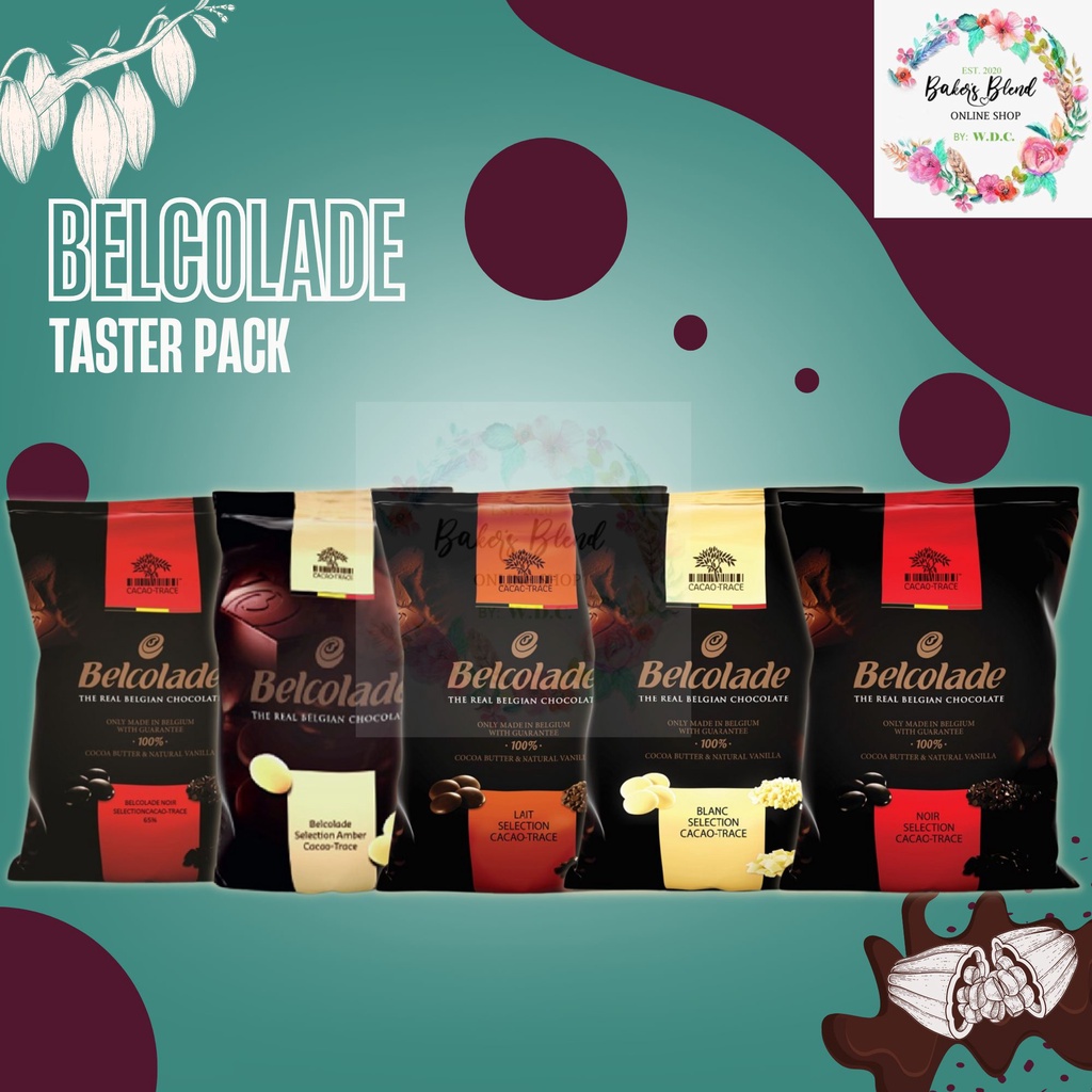 Belcolade Couverture Chocolates Taster Pack | Shopee Philippines