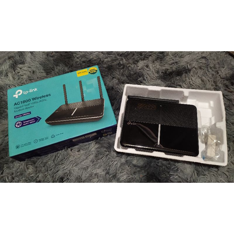 Tp Link AC1600 Wireles Modem Router Archer VR600v | Shopee Philippines