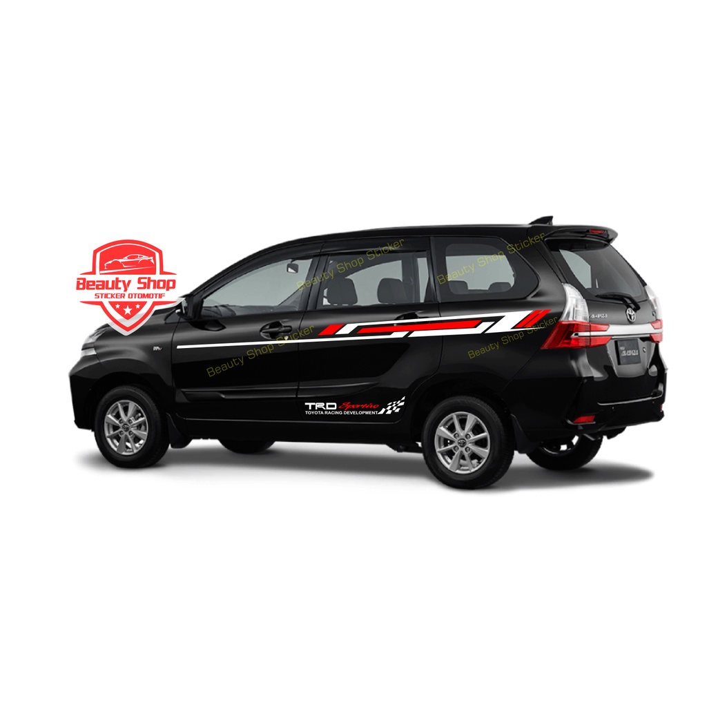 Toyota trd sportivo avanza calya innova fortuner stripe body Car ...