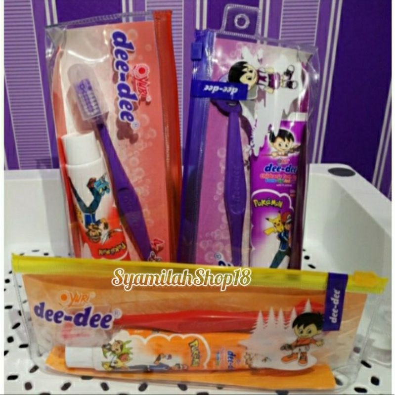 Dee DEE GIFT PACK (CHILDREN'S TOOTHASTE & TOOTHPASTE) | Shopee Philippines