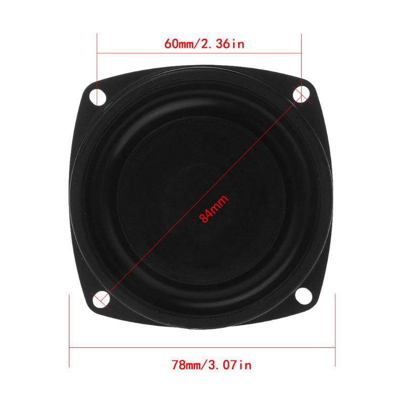 Woofer Radiator Bass Passive Speaker 2Pcs | Shopee Philippines