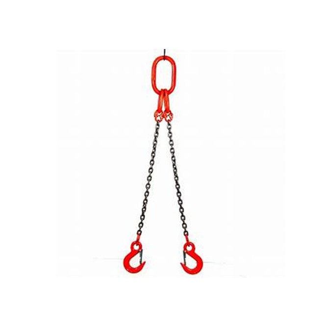 1T-3T 2legs 4 legs 1.5m Chain Sling With Lifting Hook G80 Chain Sling ...