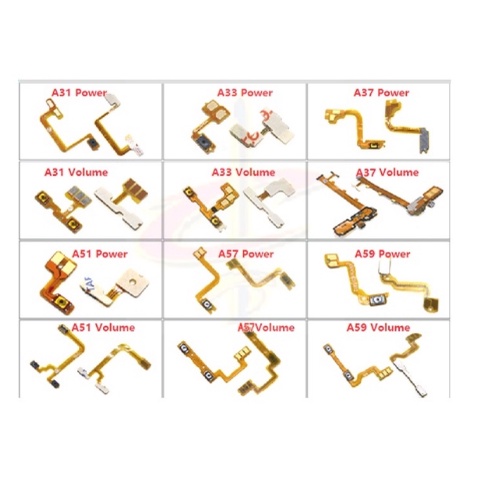 【JXD】Power Volume Button Flex Oppo A37 A71 A33 A57 A59 youth Pro ...