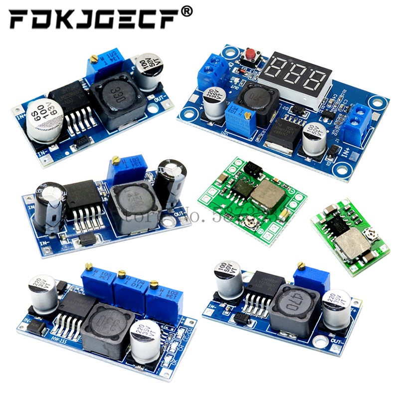 3A Adjustable DC-DC LM2596 LM2596S input 4V-35V Output 1.23V-30V dc-dc Step-down Power Supply ...