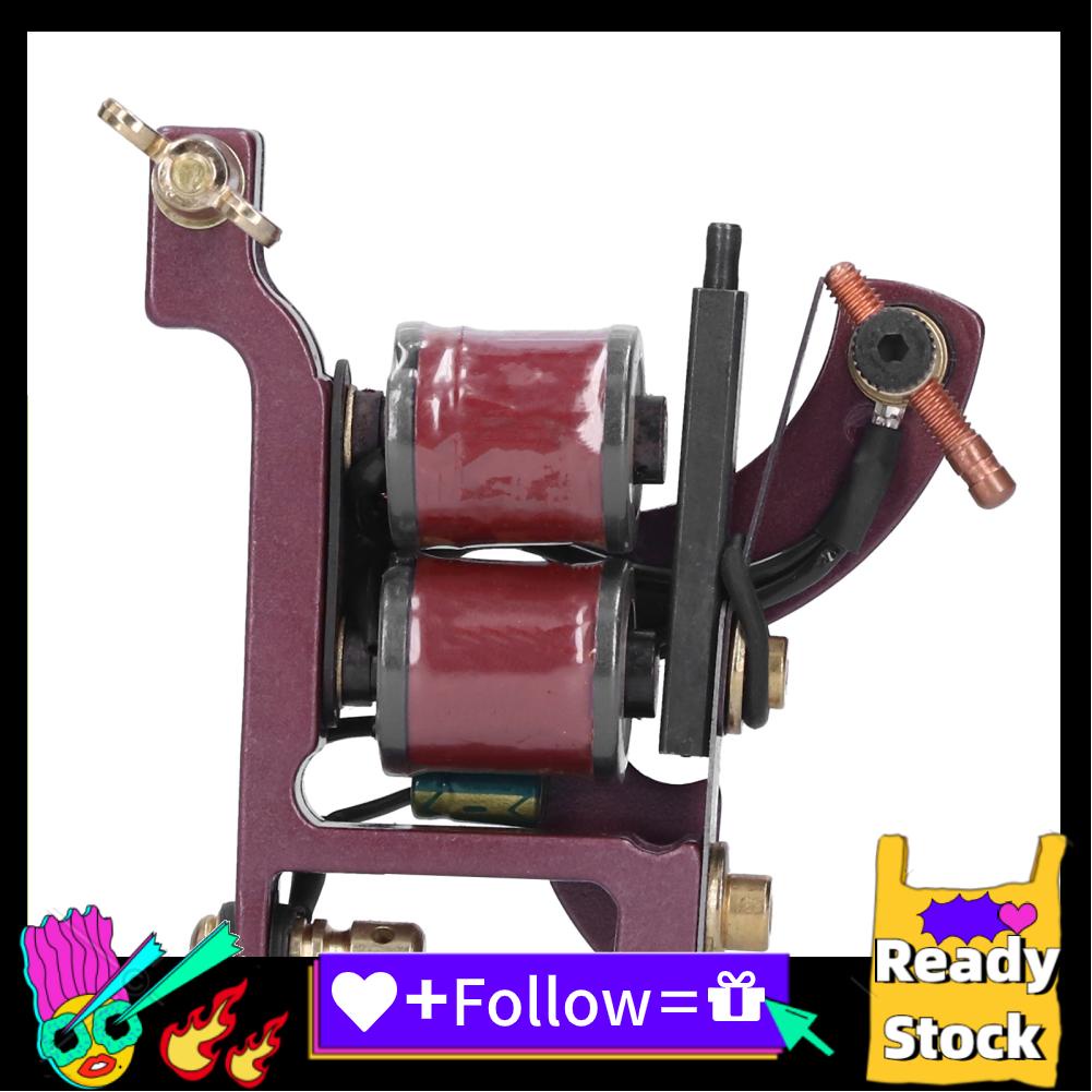 Icegg Liner Shader Casting 10 Wrap Coil Tattoo Machine Body Art Device ...