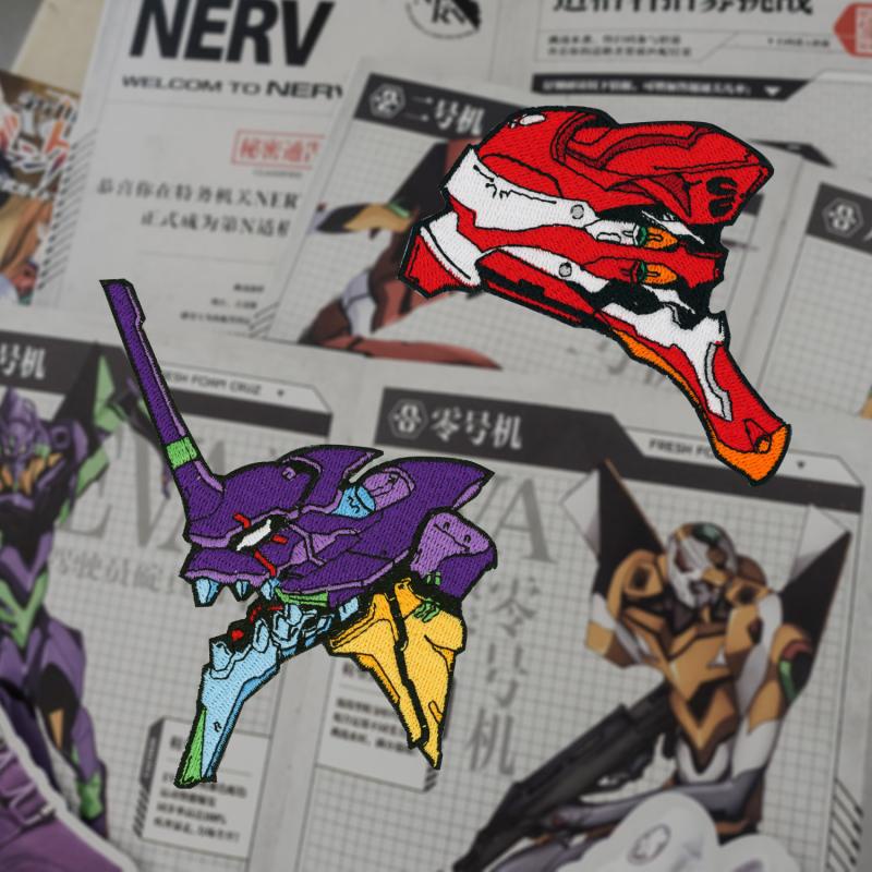 eva No. 1 Machine 2 Anime Embroidery Patch Morale Tactical Badge ...