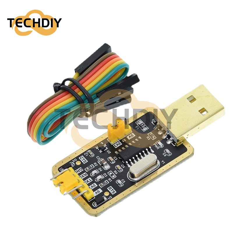 CH340 module instead of PL2303 , CH340G RS232 to TTL module upgrade USB to serial port in nine ...