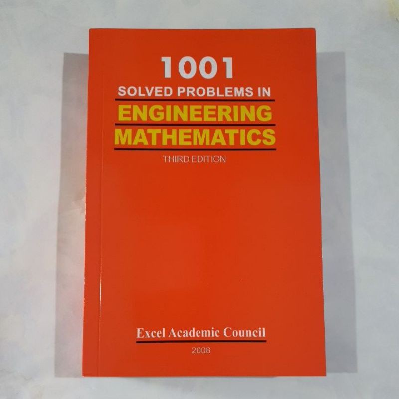 1001 Solved Problem in Engineering Mathematics (excel 2008) | Shopee ...