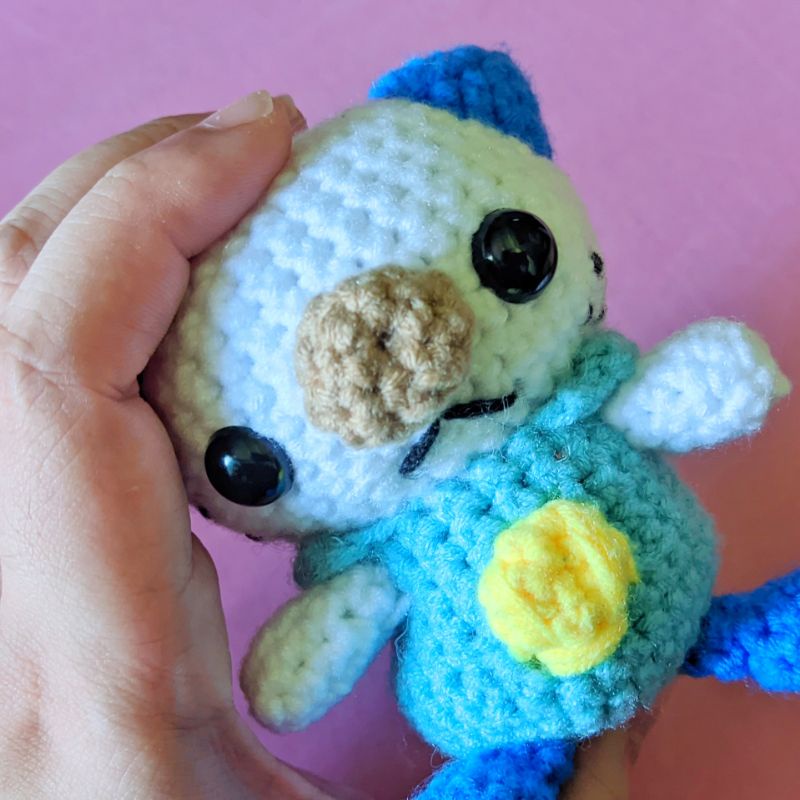 Pokemon Water Starter Oshawott Crochet • Gen 5 Pokemons Amigurumi ...
