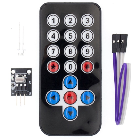 Infrared IR Wireless Remote Control Module Kits DIY Kit HX1838 For ...