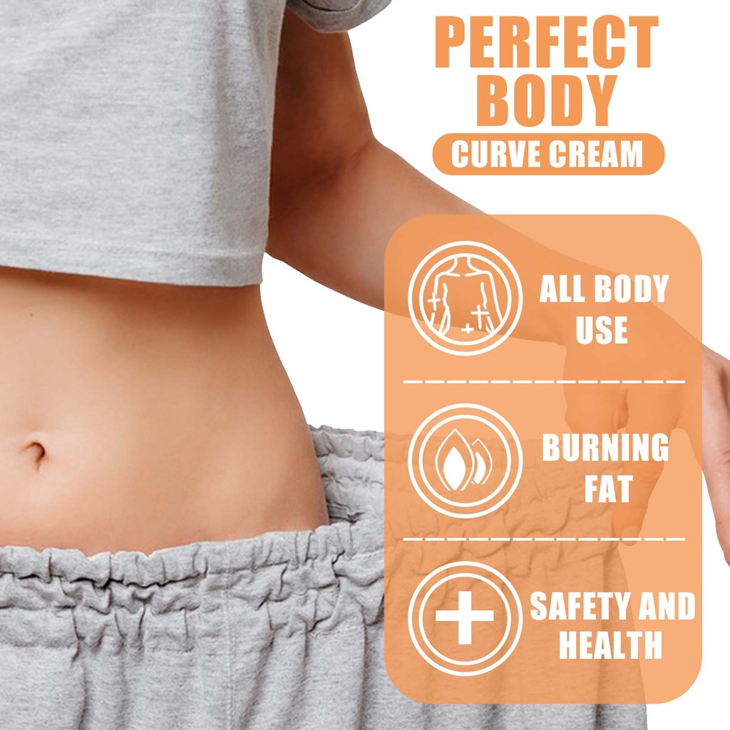 EELHOE Perfect Body Curves Cream Reshape Body Tighten Curve Belly Fat ...