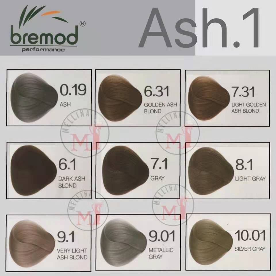 （Ash.1）bremod performance hair color 100ml | Shopee Philippines