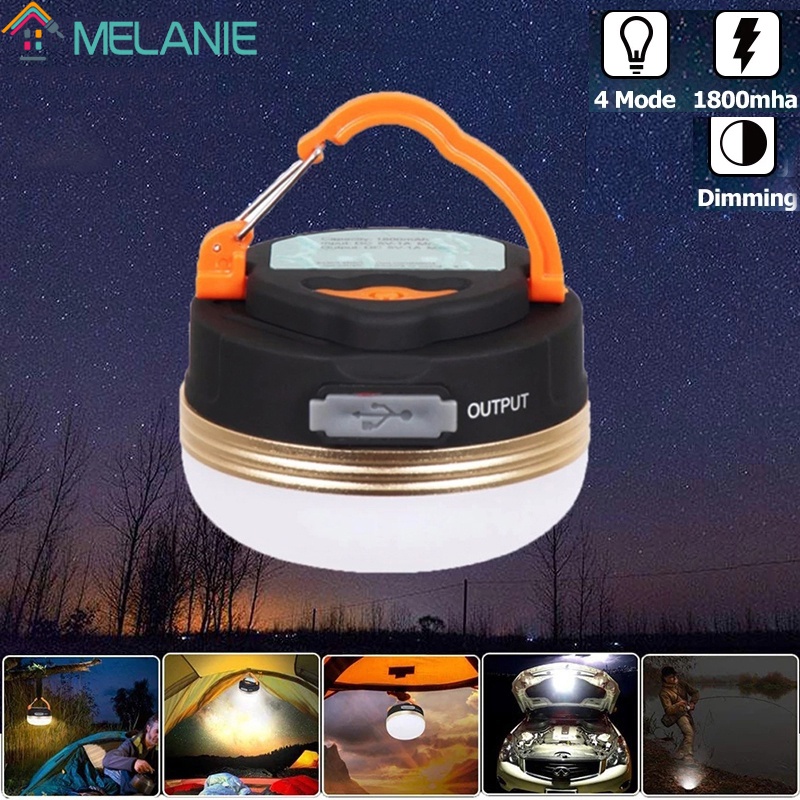 Multifunction LED Portable Lantern Outdoor Tent Camping Light / 5 Modes ...