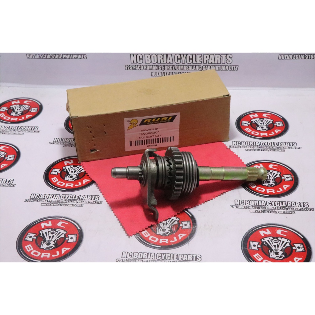 RUSI KICK SHAFT ASSY GENUINE RUSI/TC-150 | Shopee Philippines