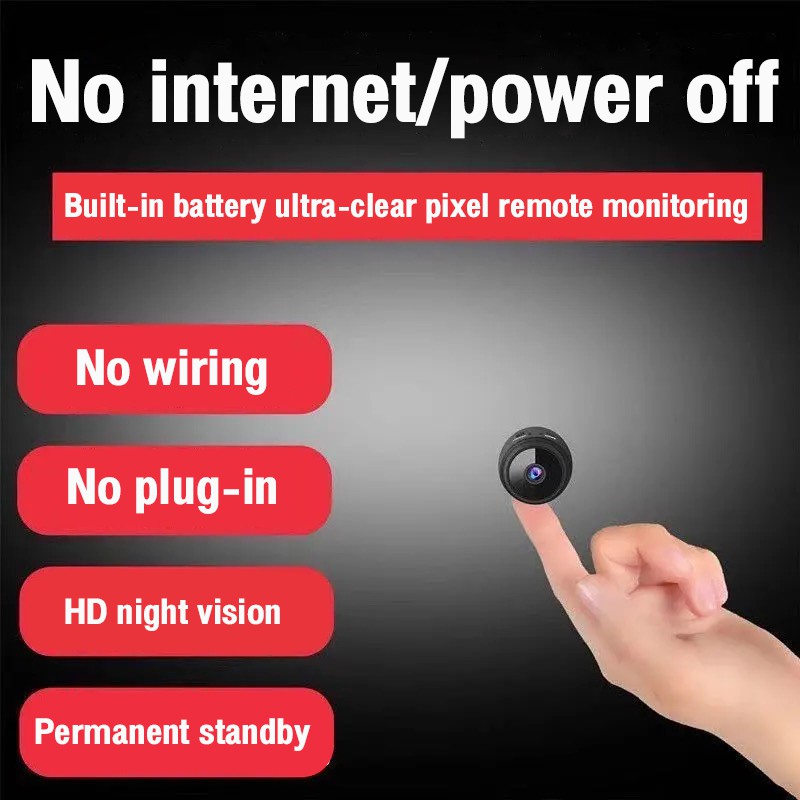 1080P Hidden Camera Spy Camera HD Webcam Wifi Mini IP Camera Home ...