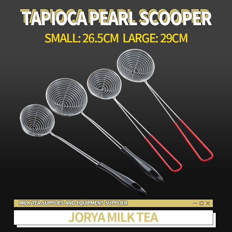 Tapioca Pearl Scooper Pearl Strainer Boba Strainer Milktea Supplies ...