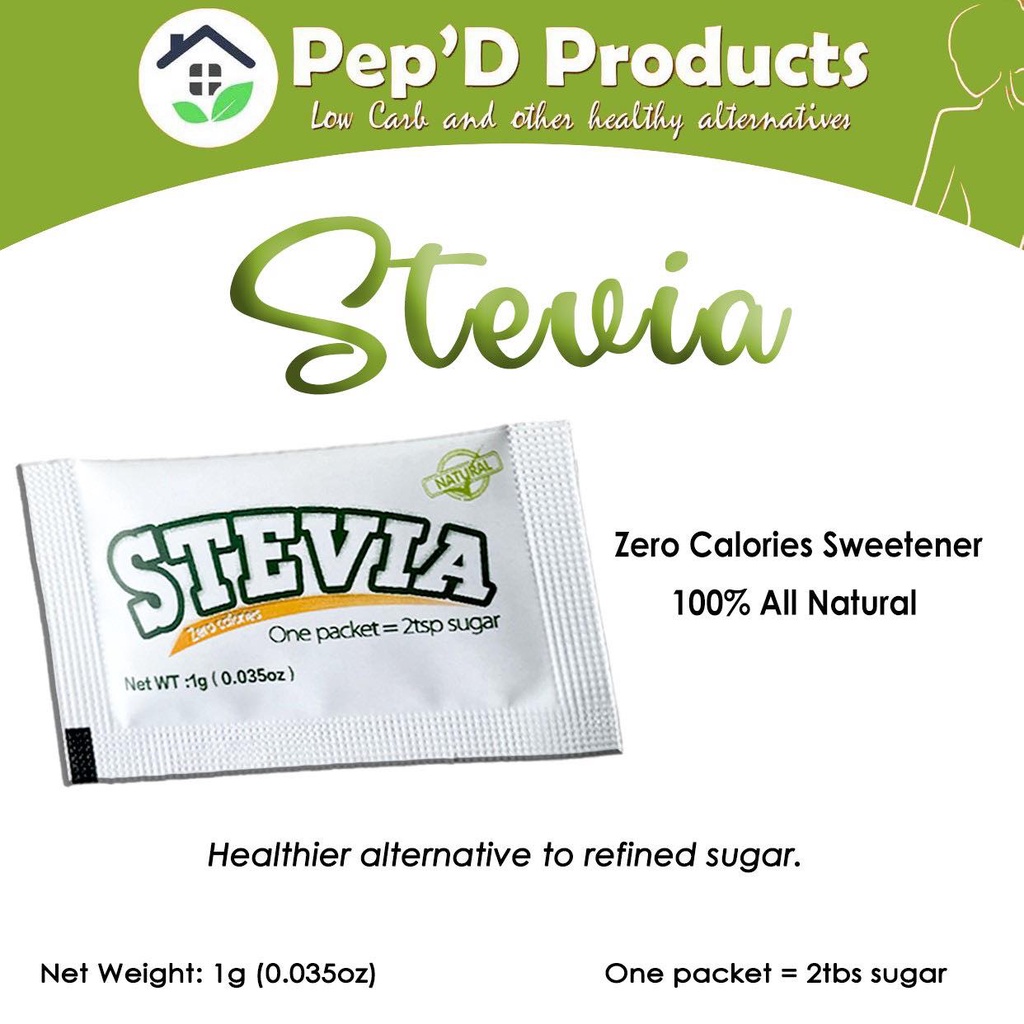 Stevia Erythritol Packets Sweetener | Shopee Philippines