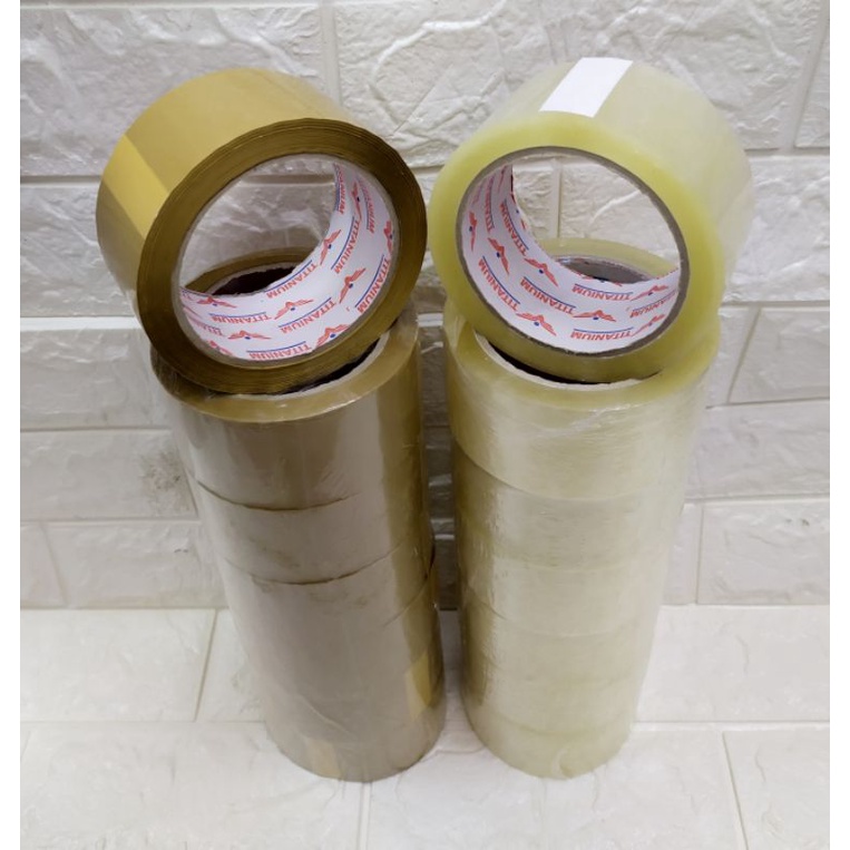 6pcs./Tube 100 Meters PACKAGING TAPE | Shopee Philippines