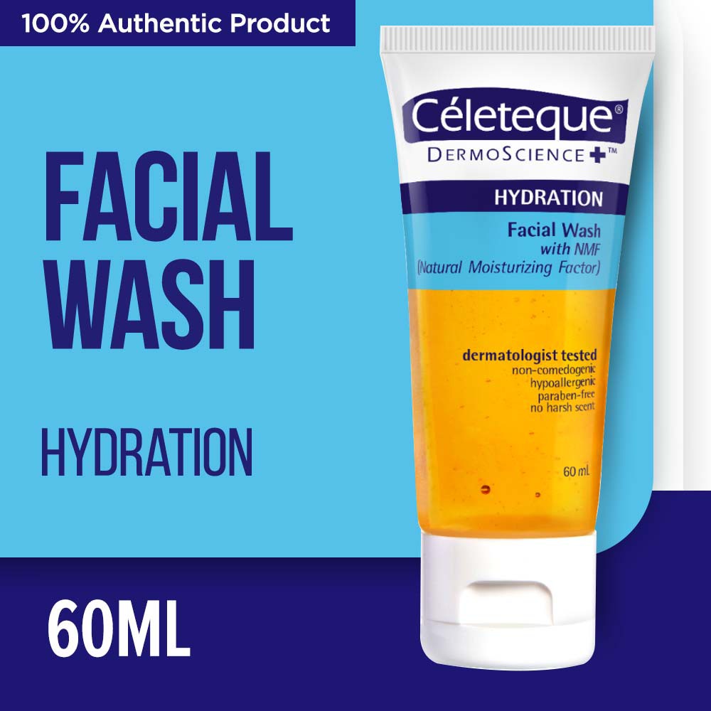 Céleteque Hydration Facial Wash 60mL | Shopee Philippines