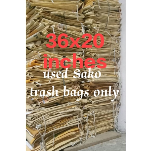 used Sako for only trash bags | Shopee Philippines