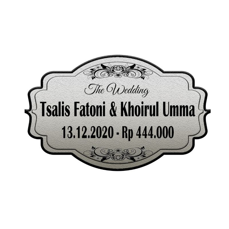 Dowry name package labels, bridal name packages, dowry decorations ...
