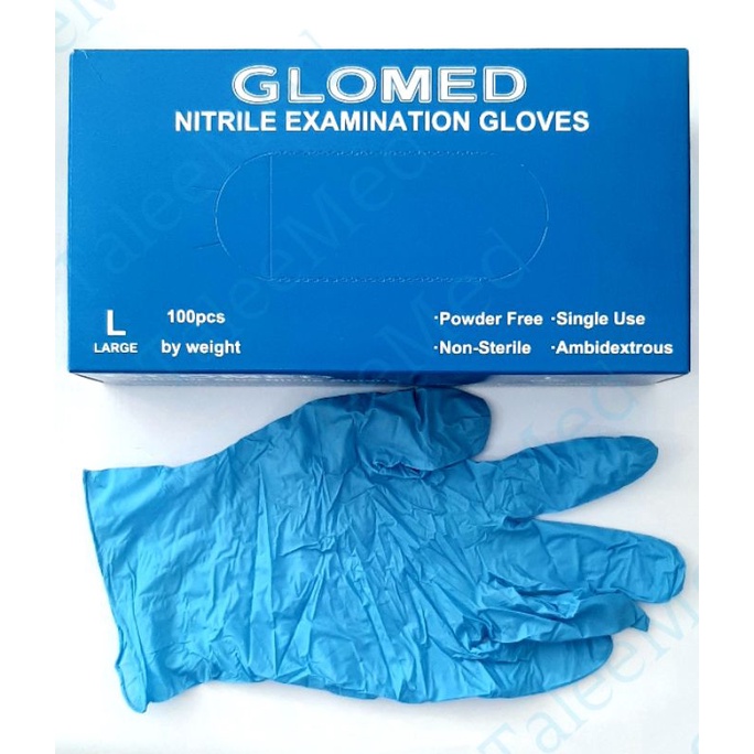 GLOMED non sterile GLOVES powder free | Shopee Philippines
