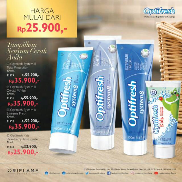 Optifresh Tooth Paste (crystal White & Kid) | Shopee Philippines
