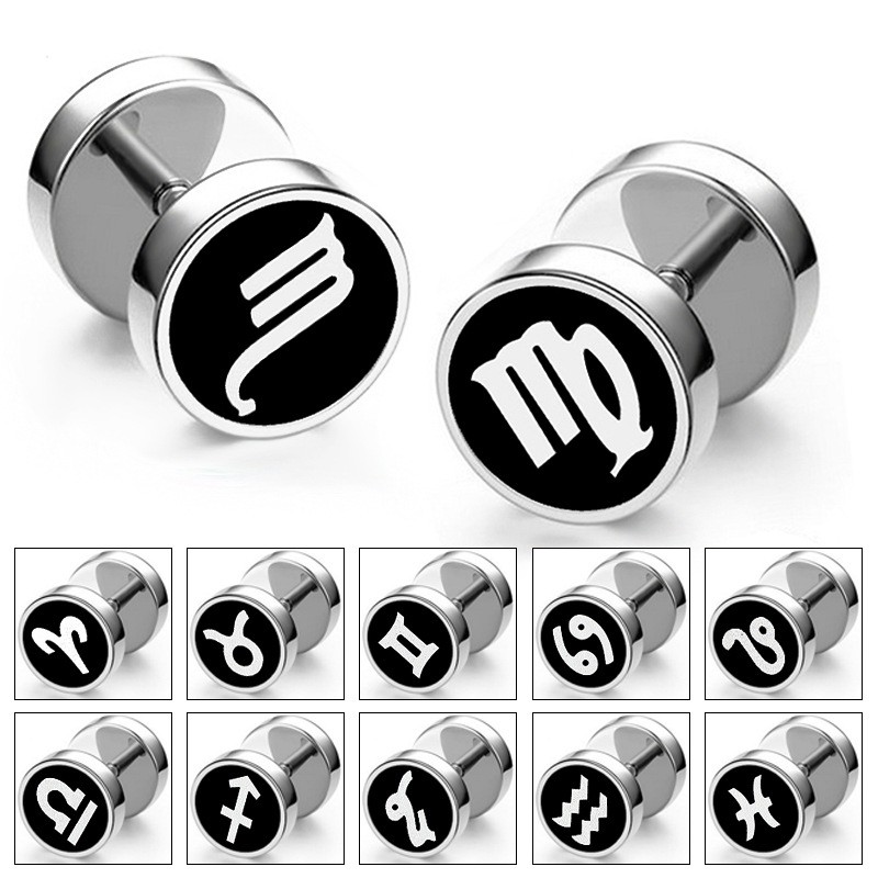 Recommend the 12 zodiac signs imprinted without peeling/ Hypoallergenic ...