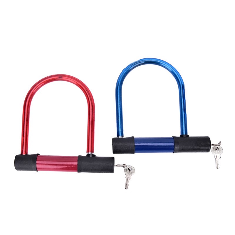 Xunwuk BIKE U TYPE BICYCLE LOCK STRONG CYCLE | Shopee Philippines