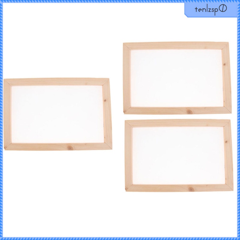 [ 3pcs Papermaking Screen Frame And Deckle And Supplies for | Shopee ...