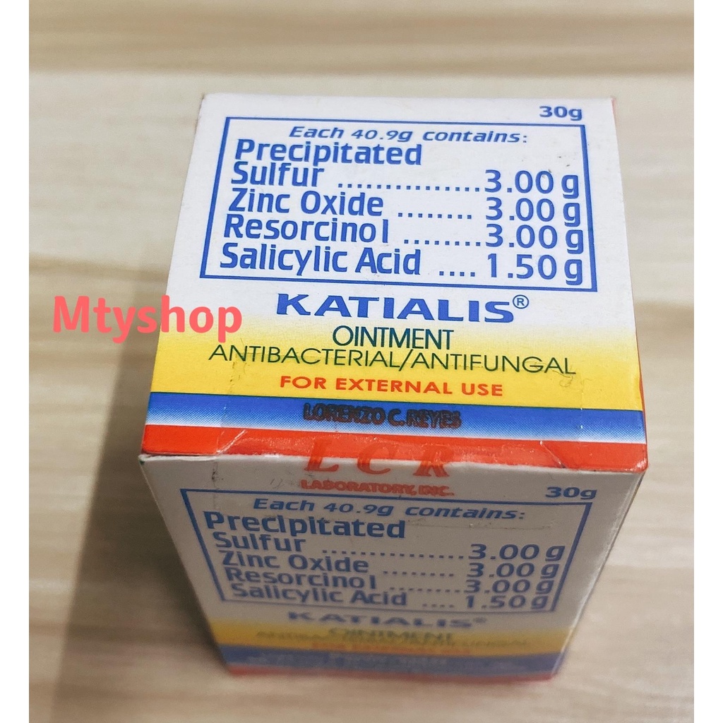 Katialis Ointment Antibacterial/Antifungal 5g/15g/30g | Shopee Philippines