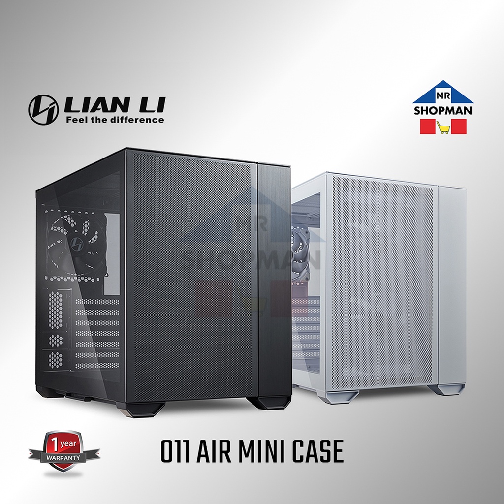 Lian Li 011 Dynamic Air Mini Black White ITX MATX ATX PC case | Shopee ...