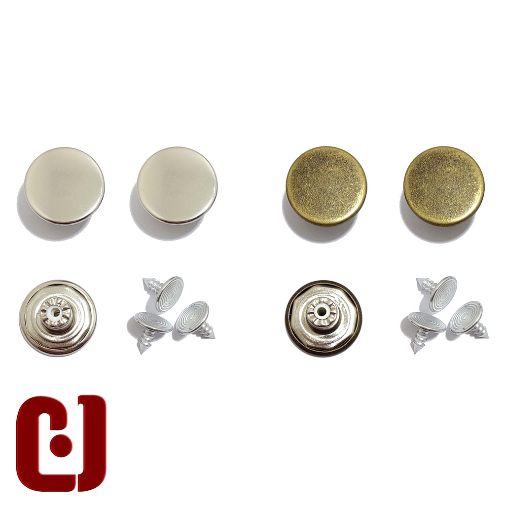 Jacket BUTTONS / PATENT JEANS BUTTONS 17 MM / 12 SET | Shopee Philippines