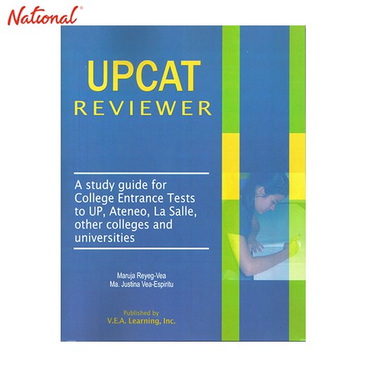 Upcat Reviewer:Study Guide For National Book Store | Shopee Philippines