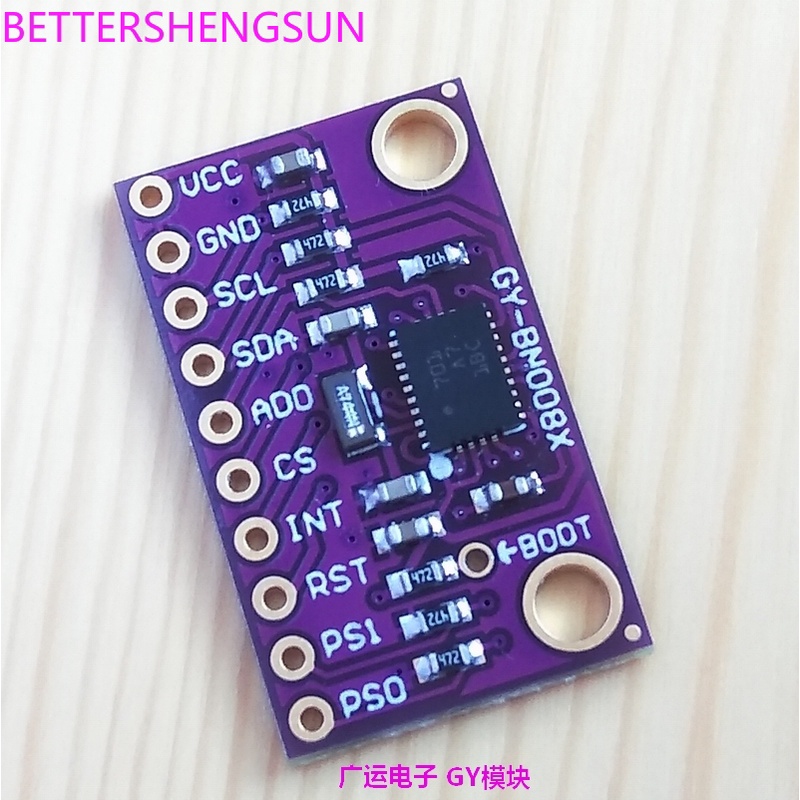 Gy Bno080 Bno085 Ar Vr Imu High Precision Nine Axis 9dof Ahrs Sensor Module Shopee Philippines 