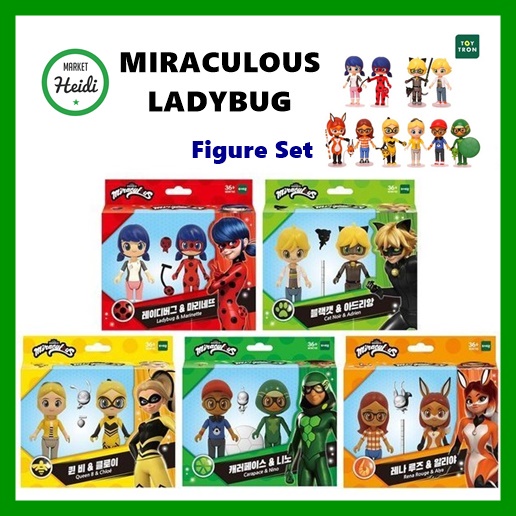 [MIRACULOUS LADYBUG☆KOREA] Miraculous Lady bug Toys Character Figure ...