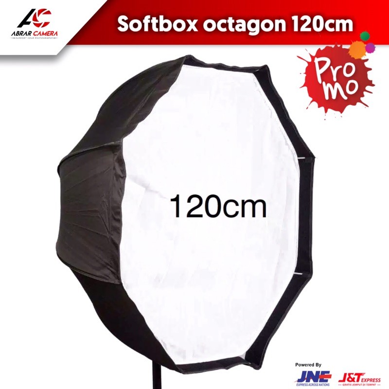 Octagon Umbrella Softbox Reflector for Flash Speedlight 120cm 120 ...