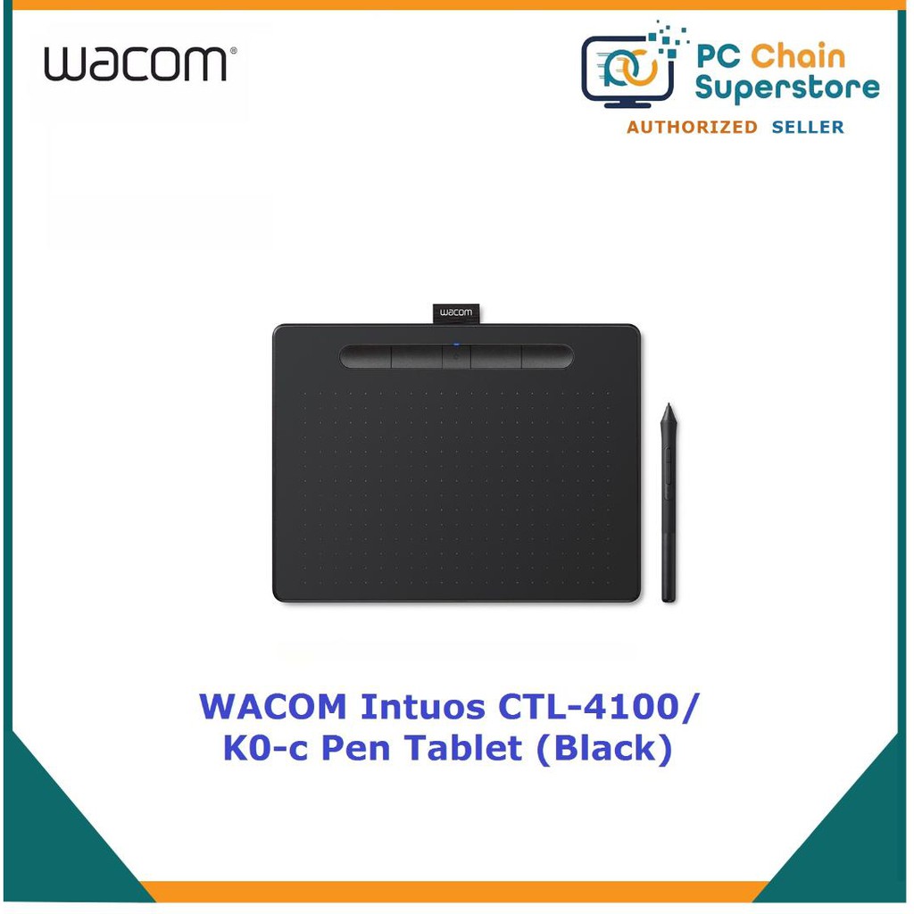 WACOM Intuos CTL-4100/K0-c Pen Tablet (Black) | Shopee Philippines