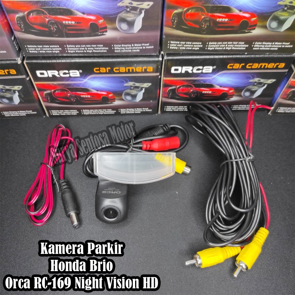 Car Reverse Parking Camera Oem Honda Brio PNP Orca RC-169 Night Vision ...
