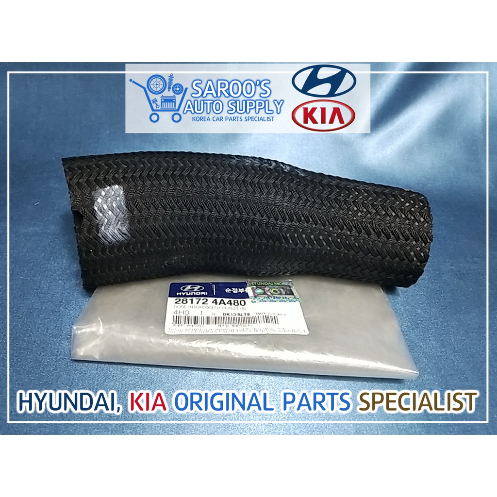 Intercooler Hose (Exhaust Outlet B) For Hyundai Grand Starex ,2007-2011 ...
