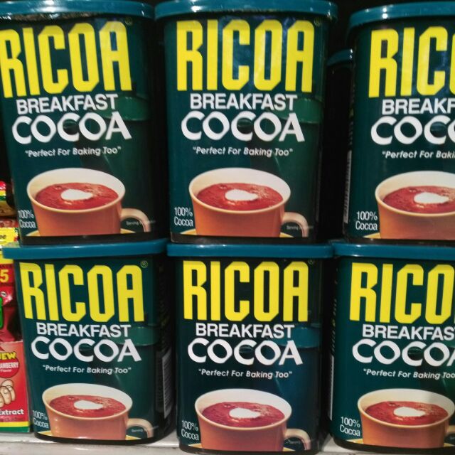 Ricoa breakfast cocoa powder drink 160g | Shopee Philippines