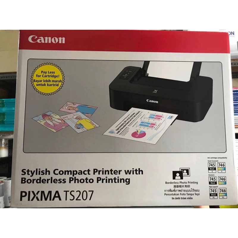 Canon Pixma TS207 Printer | Shopee Philippines